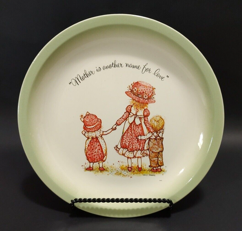 Vtg 1972 Holly Hobbie Collector Plate Mother Is Another Name For Love ...