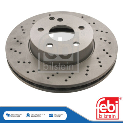 Fits Mercedes C-Class 2007- Brake Discs Front Febi 2044213612 | eBay