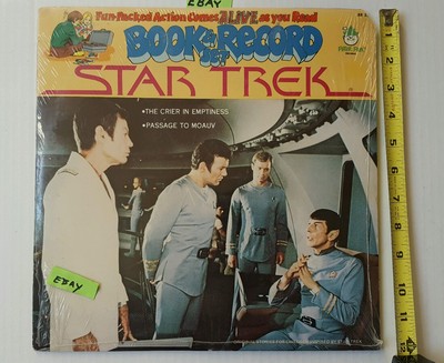 Star Trek Book and Record Set Vinyl LP Album 1979 NEW Sealed in Shrink ...