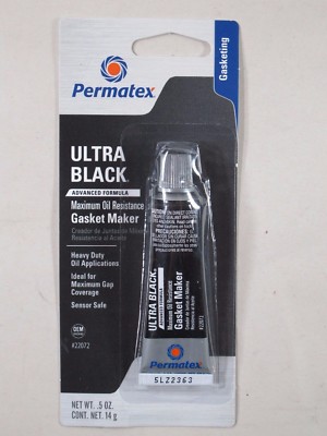 Permatex 22072 Hi-Temp RTV Silicone Gasket Sealant 0.5oz tube | eBay