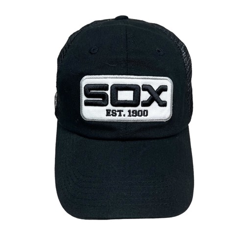 Chicago White Sox Est 1900 Coca Cola Baseball Cap Mesh Strapback Black ...