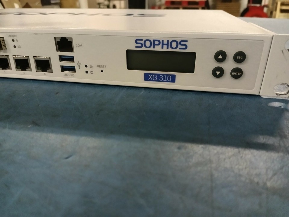 Sophos XG310 Rev 1 security appliance Firewall Device XG 310 | eBay
