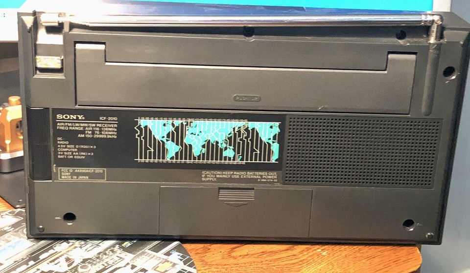 Sony ICF-2010 Shortwave Radio AM FM SSB CW Receiver READ | eBay
