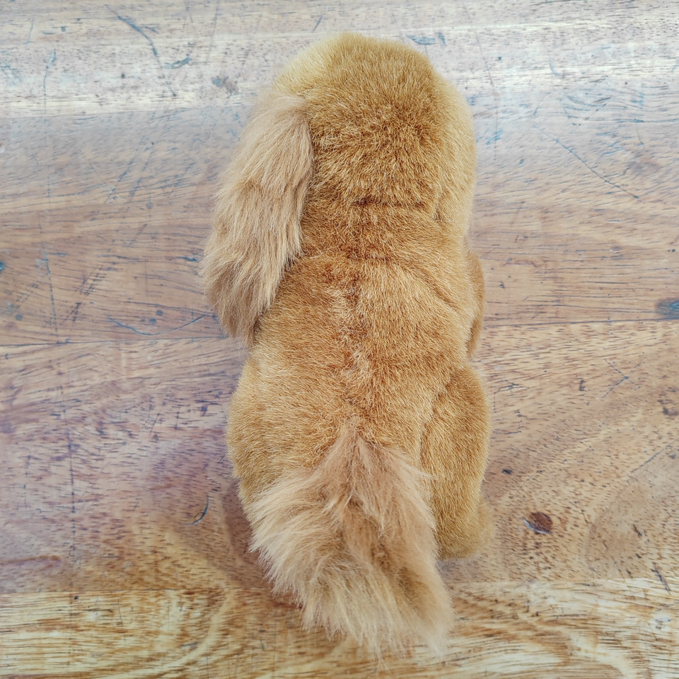 Vintage Chad Valley Spaniel Puppy Dog Begging Plush Soft Toy Brown | eBay