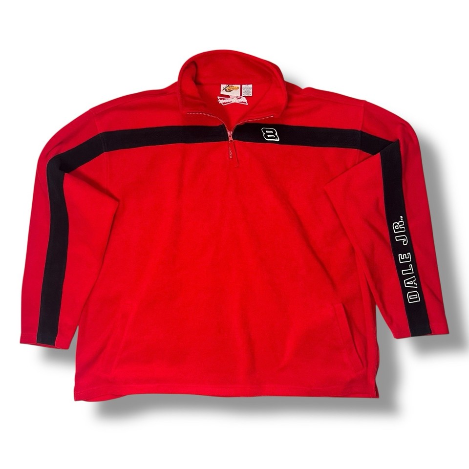 Dale Earnhardt Jr 2XL Red Sweatshirt Fleece Budweiser #8 Car Y2K ...