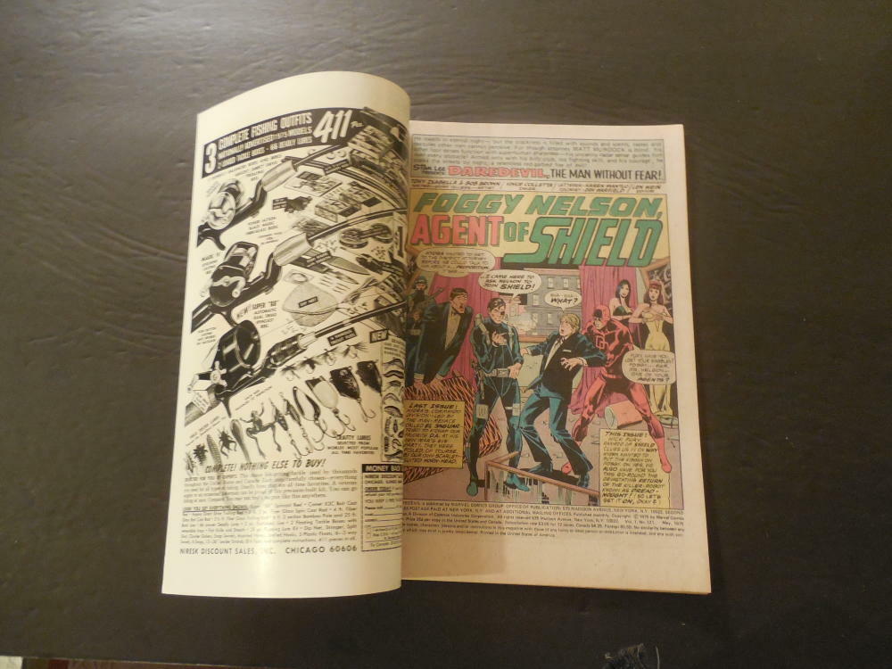 Daredevil #121 May 1975 Bronze Age Marvel Comics ID:38519 | eBay