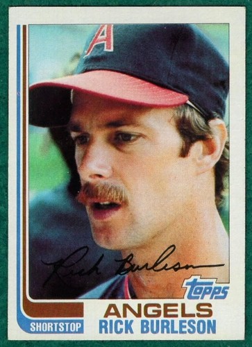 Rick Burleson - 1982 Topps #55 - California Angels Baseball Card | eBay
