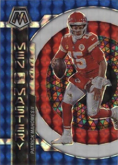 2023 Panini Mosaic - Men of Mastery Patrick Mahomes II #MM-1 Blue ...
