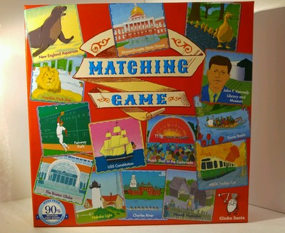 Massachusetts Matching Game A2 | eBay