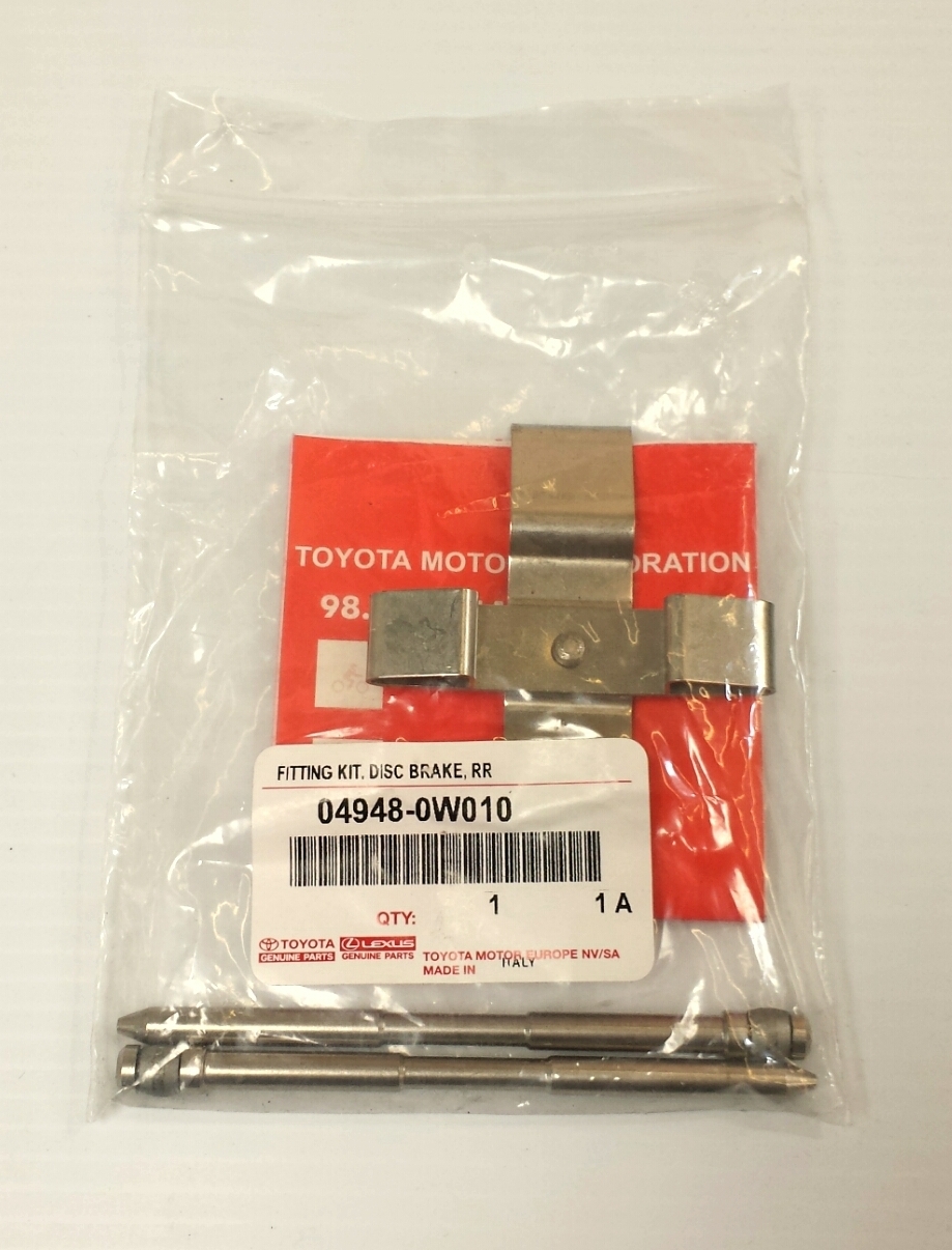 OEM Lexus Is F Xe20 Rear Brake Pad Fitment Kit 049480W010 04948-0w010 ...