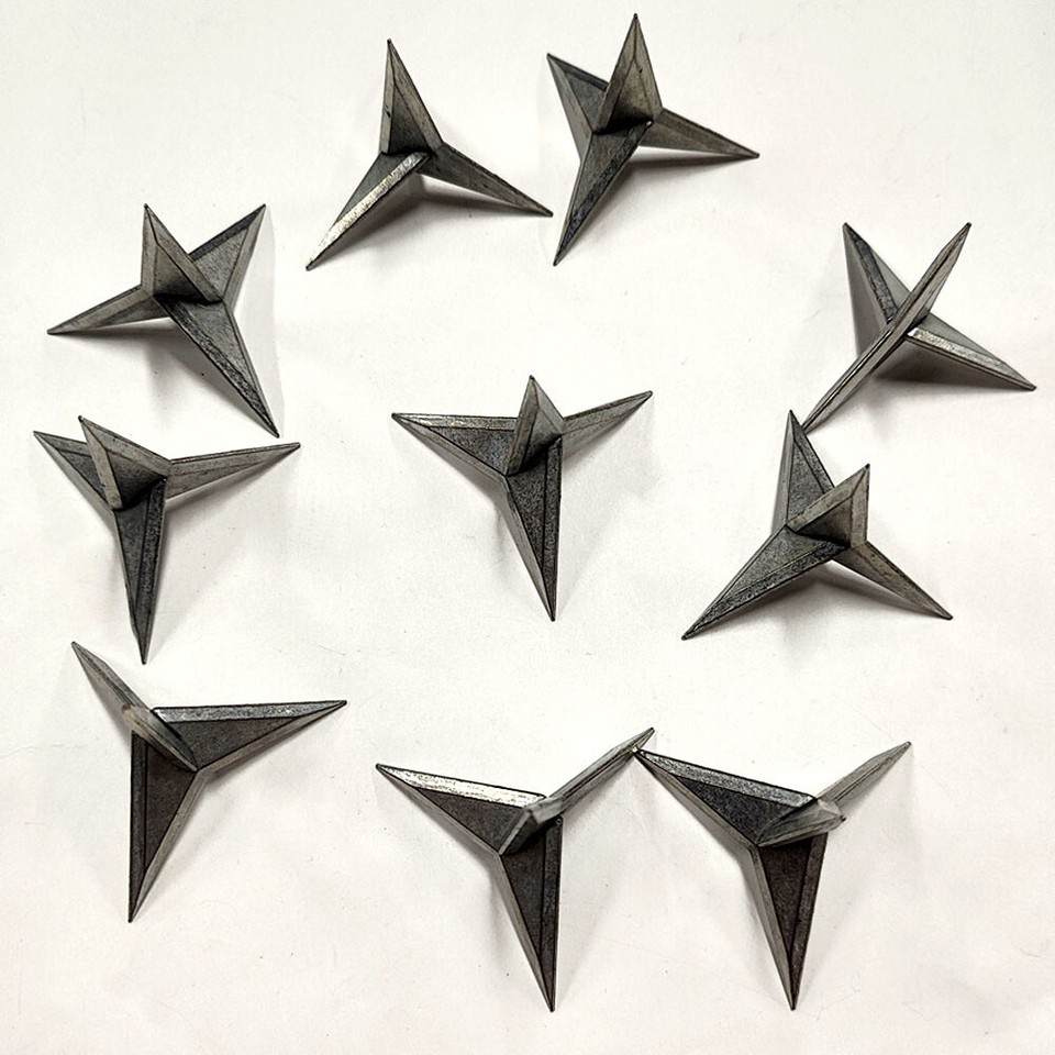 10Pcs Tire Tyre Puncture Triangle Nail Spike Anti-theft Security Car ...