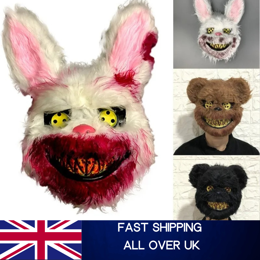 Cartoon Bunny Face Mask