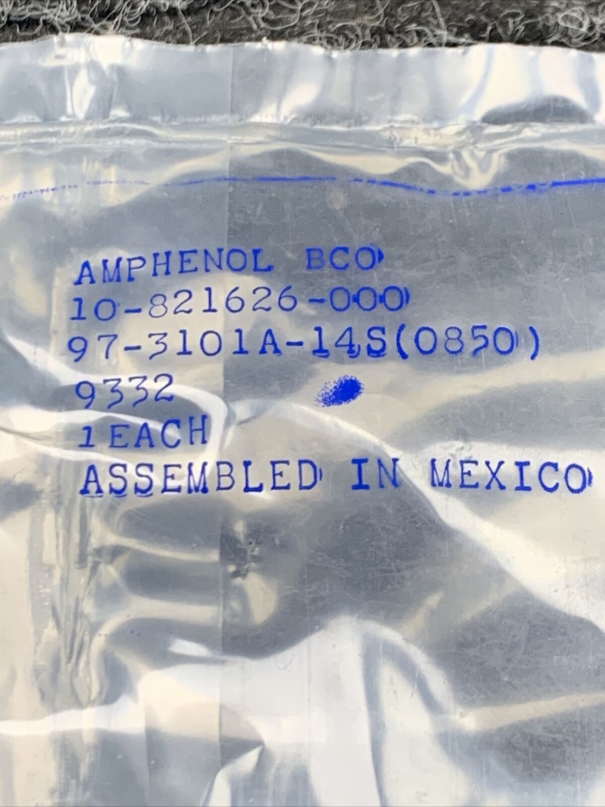 Amphenol BCO Connector 97-3101a-14s 2 in Bag for sale online | eBay