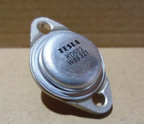 TESLA Transistor KD503 80V / 20A / 150W TO-3 NOS 2-pin Power Transistor ...