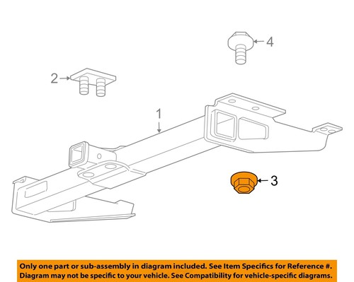 GM OEM 99-24 Acadia Limited Front Seat Belts-Buckle End Nut 11516078 | eBay