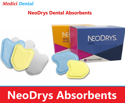 Dental NeoDrys Absorbents Dry Corner Saliva Cotton Roll Substitute S, L ...