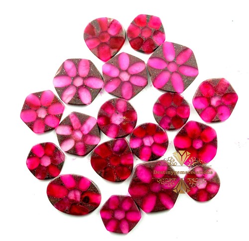 Mix Cut 100 Ct Natural Rare Pink Trapiche Ruby Mogok Burma Lot Loose Gemstone | eBay
