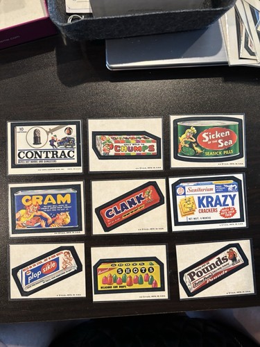 Lot Of 9 Wacky Stickers. | eBay