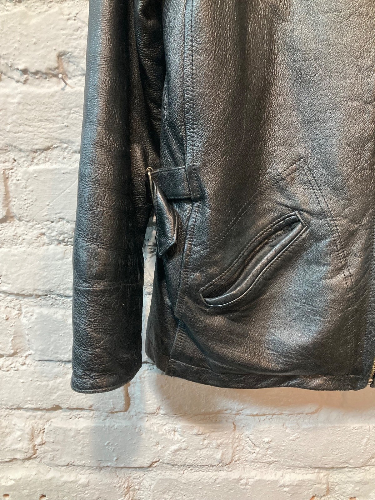 Bomb Boogie vintage 90's leather jacket Black color Shell 100% leather ...