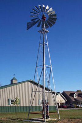 Aermotor 10ft B-702 Windmill with new 27ft Tower | eBay