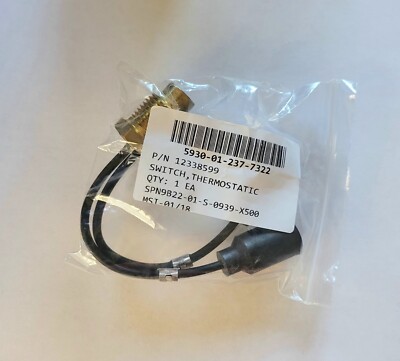 Humvee M998 Thermostatic Switch Engine Drive Fan 12338599 5930-01-237 ...