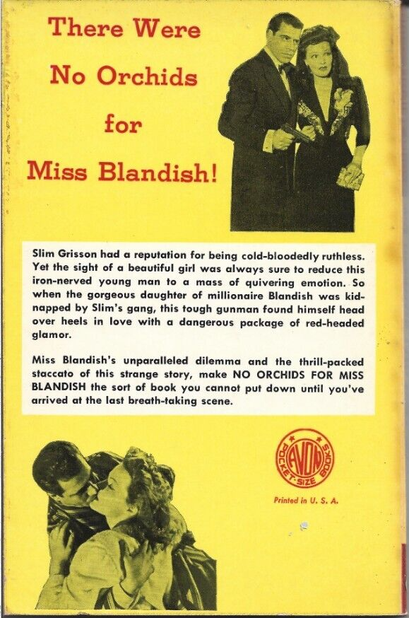No Orchids for Miss Blandish | eBay