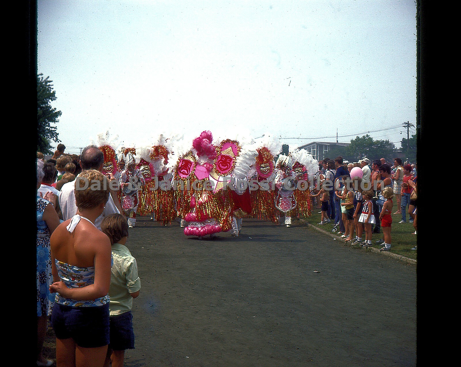 M612 Philadelphia Mummers Palmyra String Band 1975, Color Transparency ...