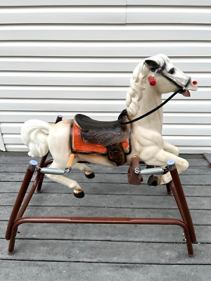 Vintage Wonder Horse Spring Rocking Horse 44" Tall, Local Pickup Only ...