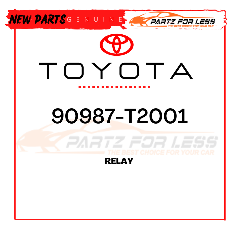 90987-T2001 TOYOTA GENUINE RELAY 90987T2001 OEM | eBay