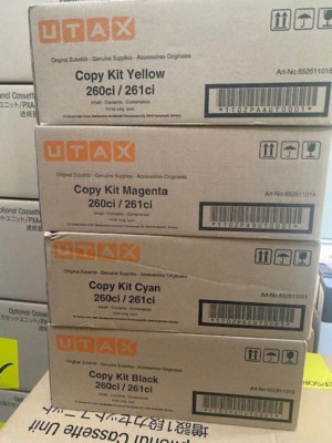 Genuine UTAX 260ci/261ci Copy Kit Toner Cartridges ~ BRAND NEW | eBay UK