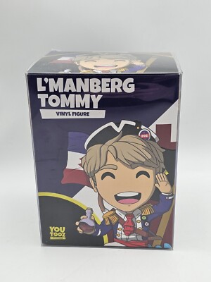 Youtooz L'Manberg Tommy #289 4.8" inch Vinyl Figure Collectible Gamer ...