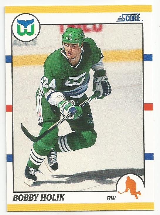 BOBBY HOLIK 1990-91 SCORE ROOKIE TRADED ROOKIE CARD NM-MT CONDITION | eBay
