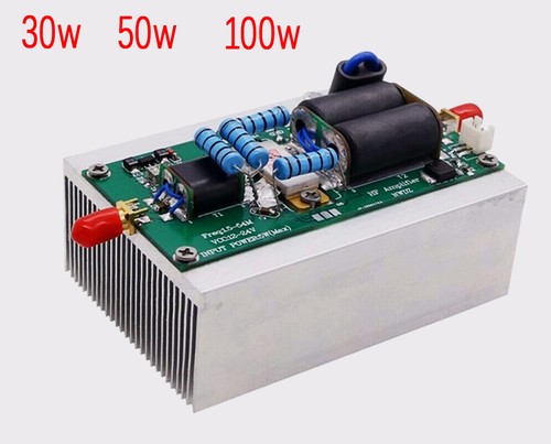 Shortwave Power Amplifier 30W /50W/100W HF RF Linear Amp For Ham Radio ...