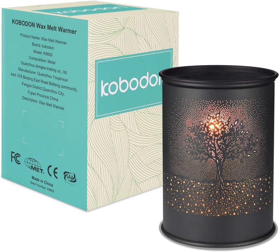 Metal Wax Melt Warmer, Candle Wax Warmer for Scented Wax Melter ...