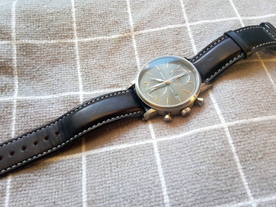Junkers Military Pilot Chronograph Men's Watch 6588-2 South German-made ...