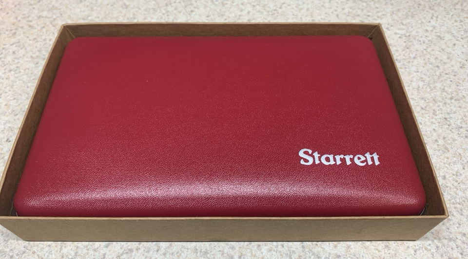 Machinist Tool Lot of 6 Starrett New Micrometer Cases 1-6" & 2" Choice ...