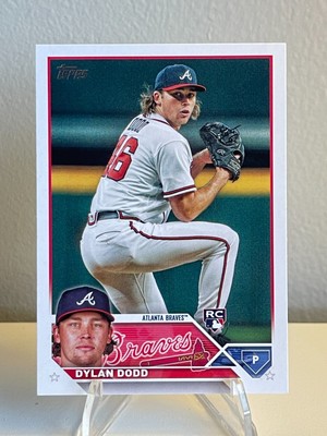 Dylan Dodd 2023 Topps Rookie Atlanta Braves #US51 | eBay