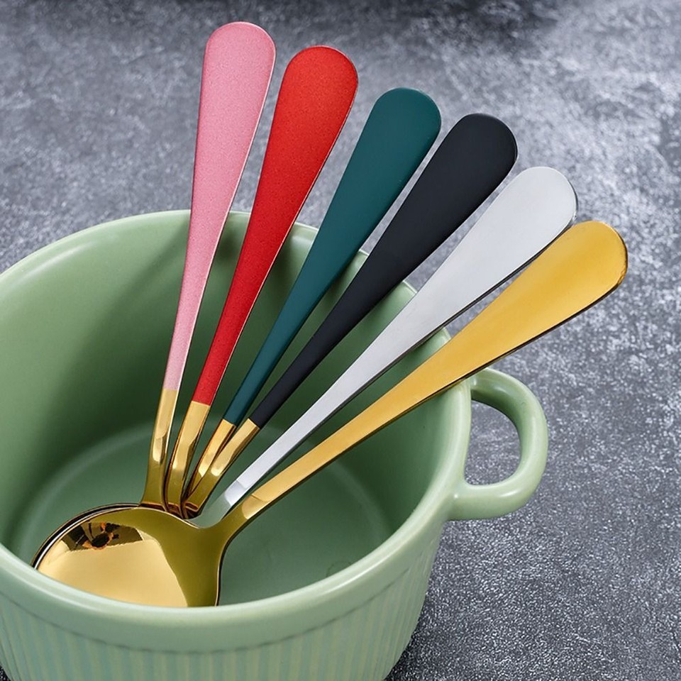 1Pcs Dishwasher Soup Spoons 17cm Kitchen Tool Stirring Spoon for ...
