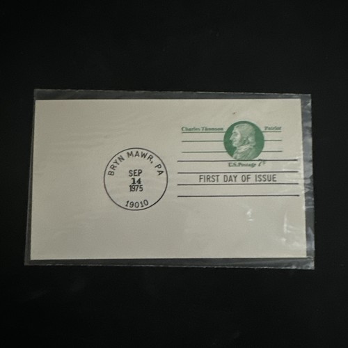 1975 Charles Thomson Patriot 7c First Day Cover | eBay