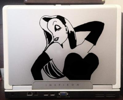Jessica Rabbit Cartoon Character Vinyl Decal 6" Black | eBay