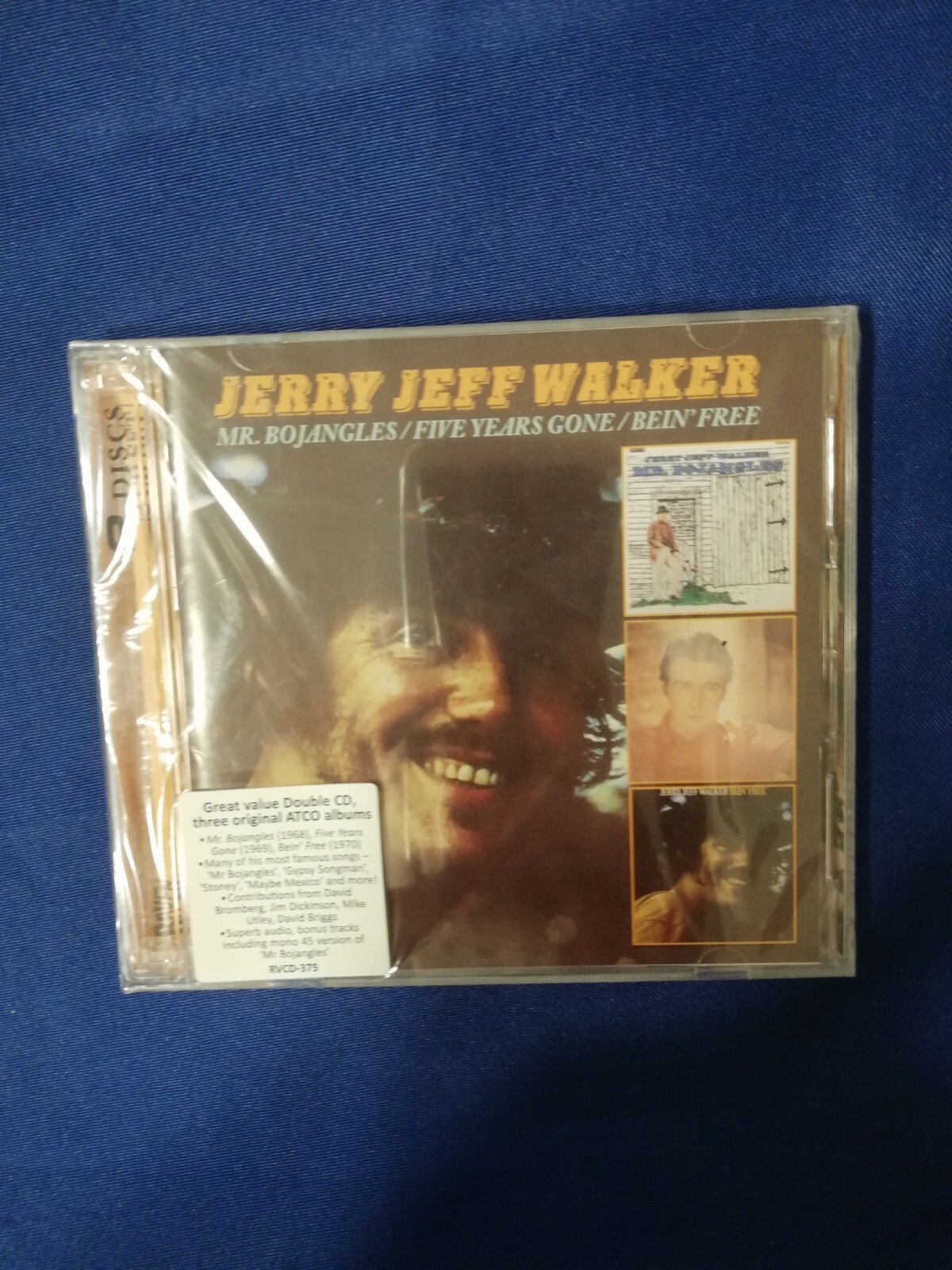 Mr. Bojangles/Five Years Gone/Bein' Free by Jerry Jeff Walker (CD, 2014) for sale online | eBay