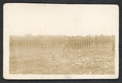Chiseldon Army Camp Nr Swindon First World War WW1 Soldiers On Parade ...