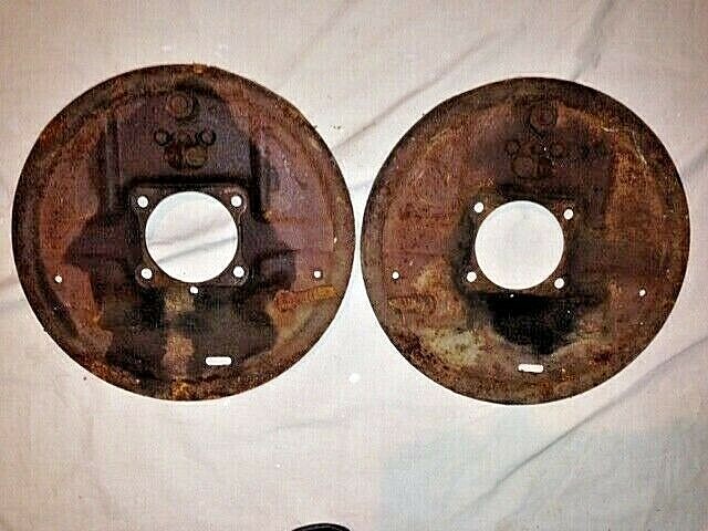 1957 CHEVY DIFFERENTIAL REAR END W/ AXLES & BACKING PLATES Rat Hot Rod ...