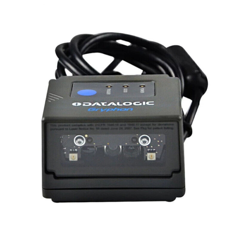 Datalogic GFS4450-9 RS232 2D Wired Fixed MountingReader Barcode Scanner ...