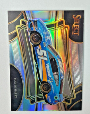 2024 Select NASCAR Racing Pit Road JUSTIN HALEY Silver Prizm #128 | eBay