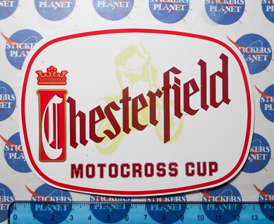 ADESIVO STICKER VINTAGE AUTOCOLLANT AUTO MOTO TUNING CHESTERFIELD ...