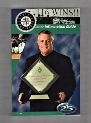 2002 Seattle Mariners Baseball MLB Media GUIDE | eBay