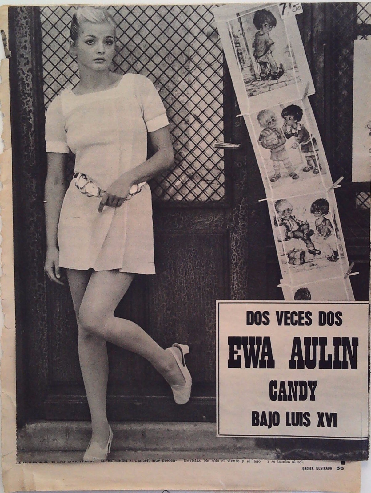 CLIPPINGS A 114 EWA AULIN CANDY | eBay UK