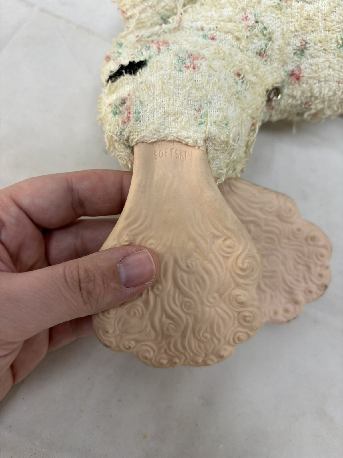 Vintage Teether Li'l Lil Bitey Softskin Teething Toys Stuffed Animal ...