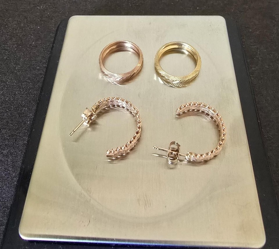 14kt gold fine jewelry pre owned Scrap or wear Rings and earing's 5.60 ...